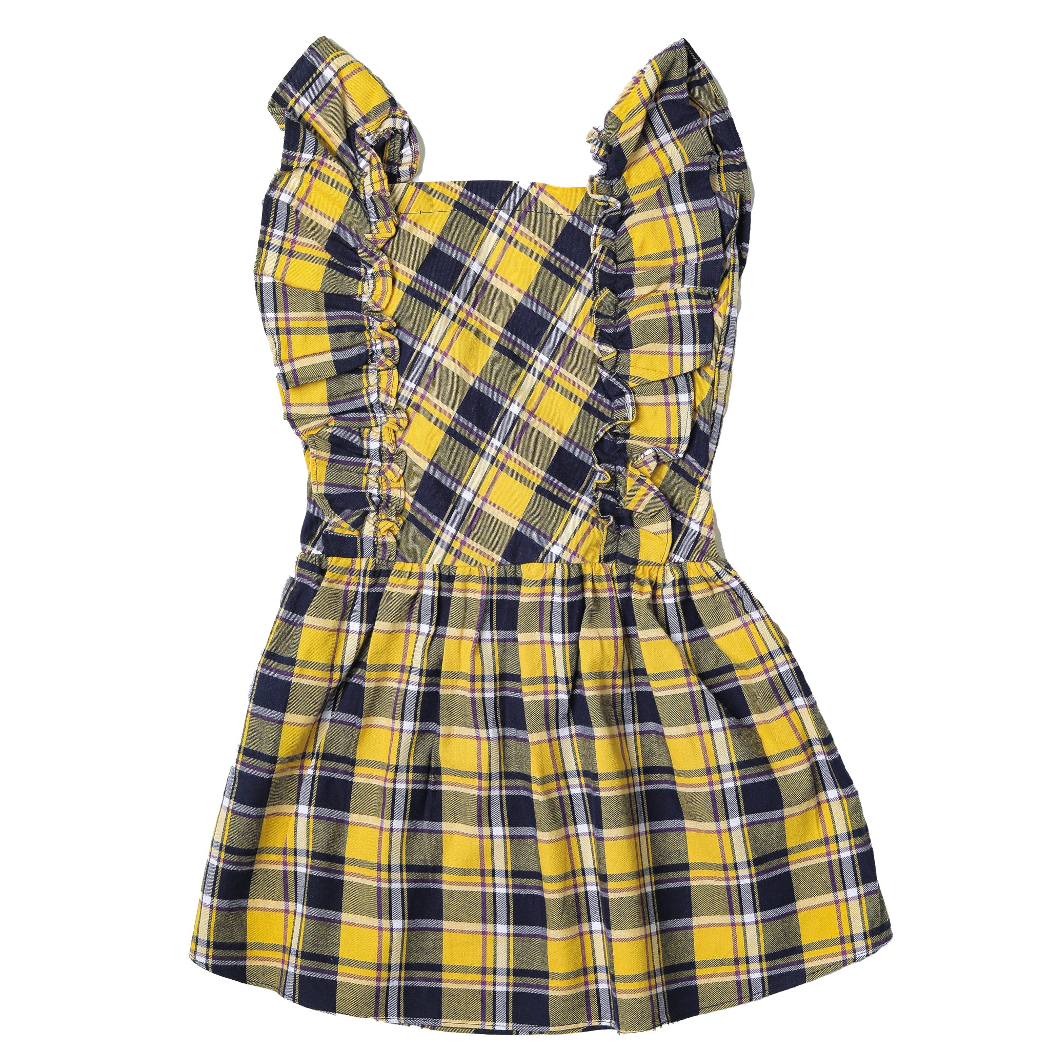 GIRLS CHECK frock | GWF0624A – Bouncybears